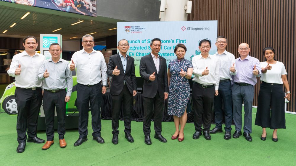 Singapore’s First Barrier-Free Smart Car Park System Integrated with EV ...